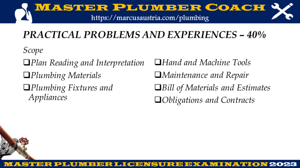 Master Plumbing Syllabus – MASTER PLUMBER COACH