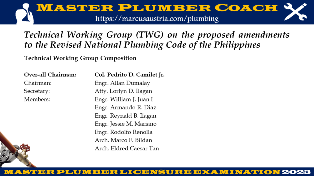 Master Plumbing Syllabus – MASTER PLUMBER COACH